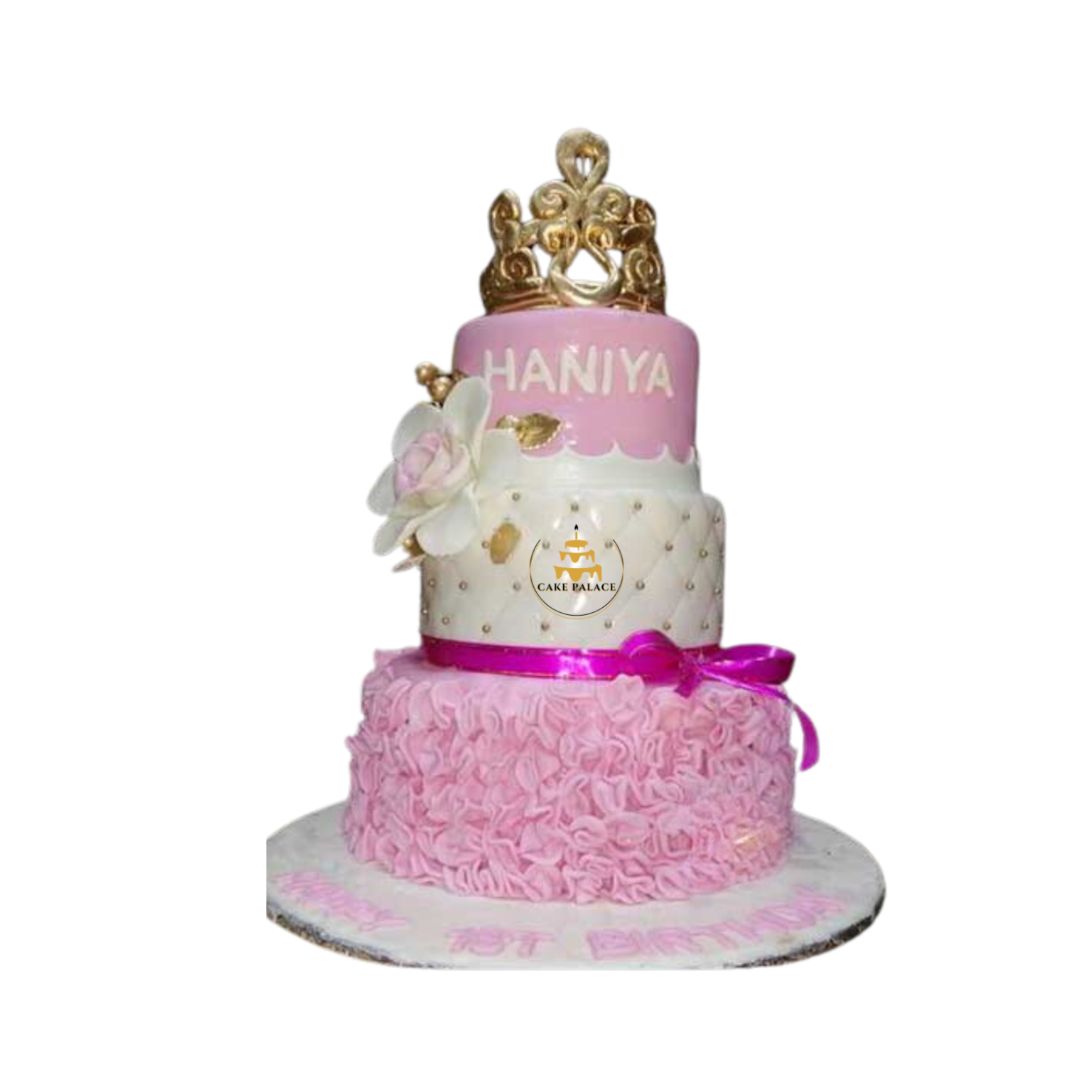 1.New Best CROWN THEME CAKE - Cake Palace